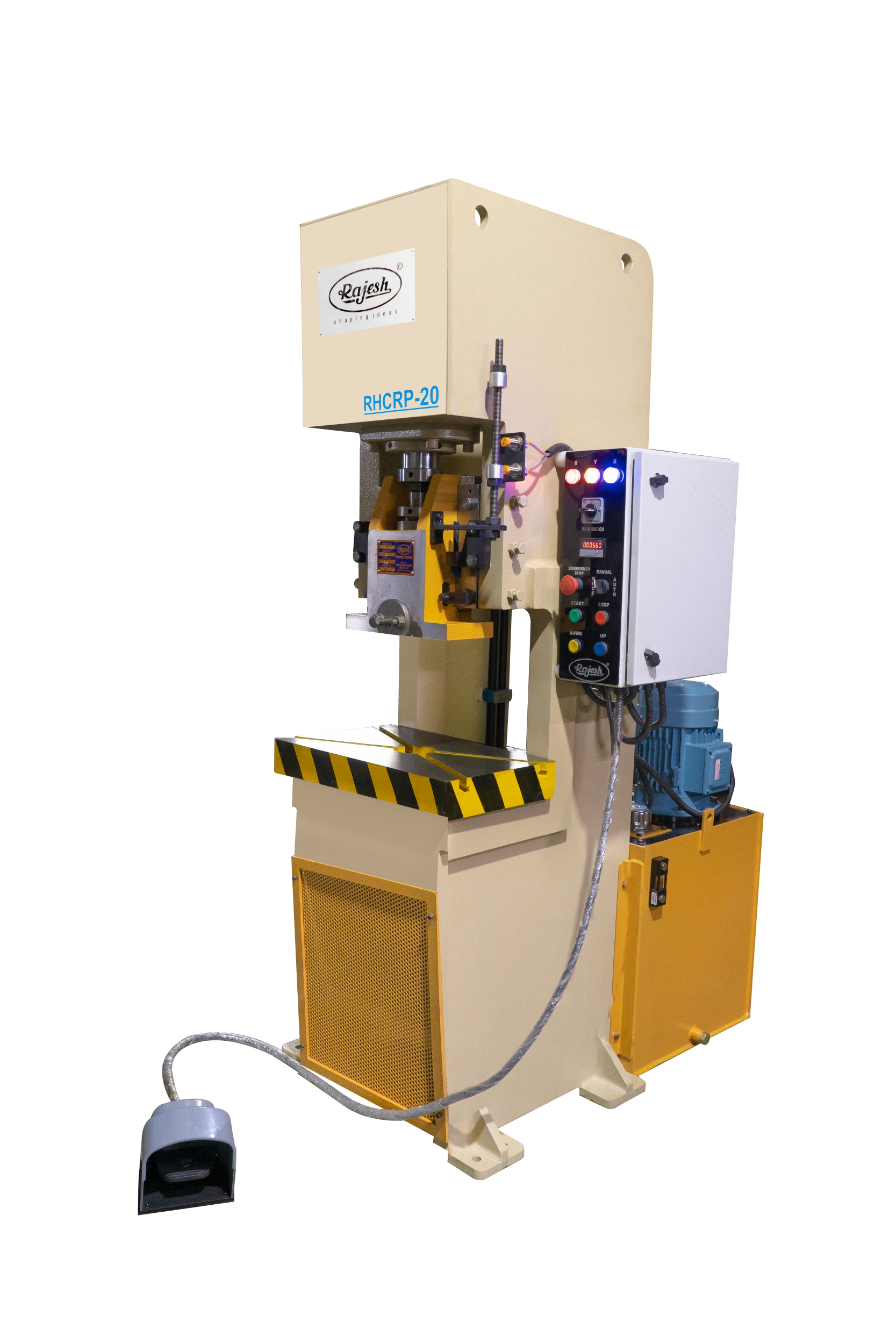 C Type Hydraulic Power Press Manufacturers from Gujarat, India